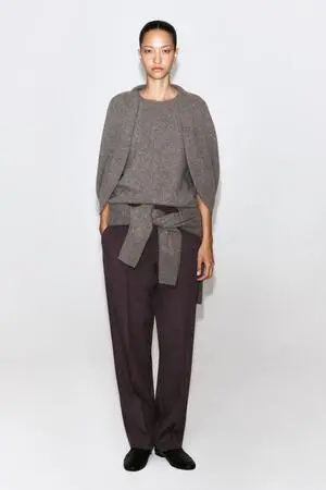 Cos Draped Cashmere Cape Sweater