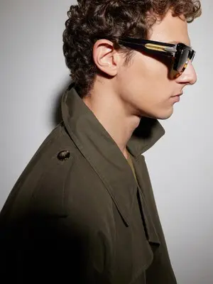 JACQUES MARIE MAGE Dakota Square-frame Acetate Sunglasses