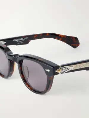 JACQUES MARIE MAGE Wahkan D-frame Acetate Sunglasses