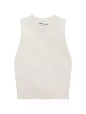 Simkhai Tatyana Boucle-knit Tank Top - Neutrals