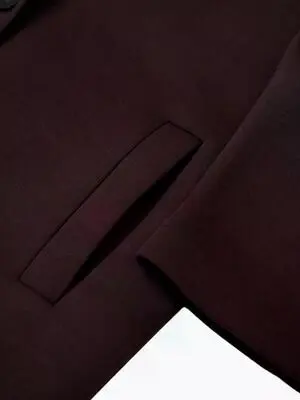 PSOPHIA Notched-lapels Single-breasted Coat