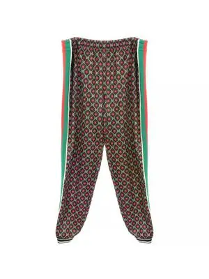 Gucci 2010s Gg Star Track Pants - Black