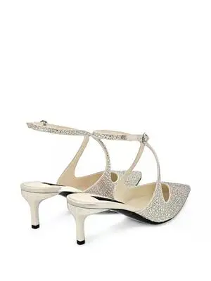 Philipp Plein Slingback Shoes Strass - Neutrals