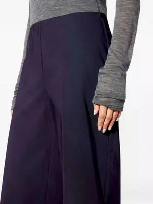 Liviana Conti Cropped Wide-leg Trousers