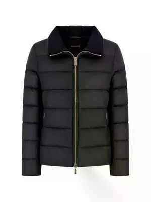 MOORER Argentea Quilted Puffer Jacket - Blue