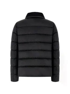 MOORER Argentea Quilted Puffer Jacket - Blue
