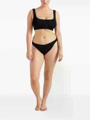 Hunza G Xandra Crinkled Bikini - Black