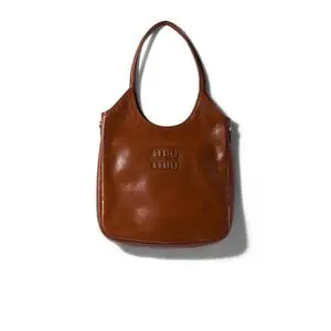 Miu Miu Ivy Leather Bag - Palisander