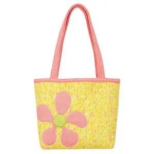 C&F HOME Lemon Flower Tote - Yellow