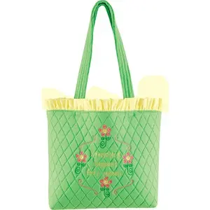 C&F HOME Everything Happensruffle Tote - Green