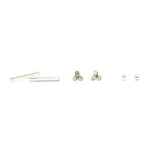 FAIR ANITA Mini Stud Set - Brass