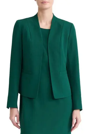 KASPER Seamed Jacket - Evergreen