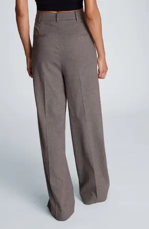 KENNETH COLE High Waist Wide Leg Pants