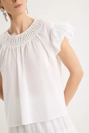 Merlette Marisol Top - White