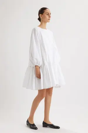 Merlette Byward Dress - White