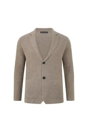 PAUL JAMES Lightweight Cotton Knitted Blazer