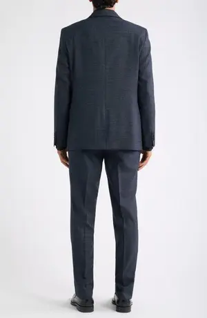 ALLSAINTS Ross Textured Wool Blend Suit