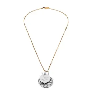 Balenciaga Horoscope Aries Necklace - Gold/silver