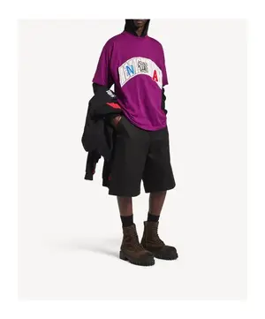 Balenciaga Nba Collaboration Oversized T-shirt