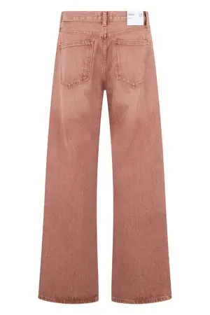 AGOLDE Mid-rise Wide-leg Jeans