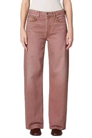 AGOLDE Mid-rise Wide-leg Jeans