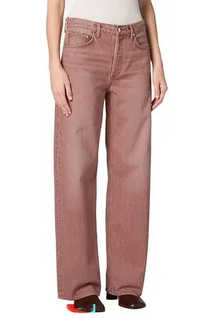 AGOLDE Mid-rise Wide-leg Jeans