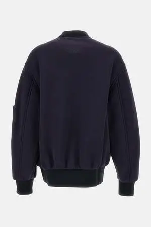 Plan C Bomber Con Zip - Blue