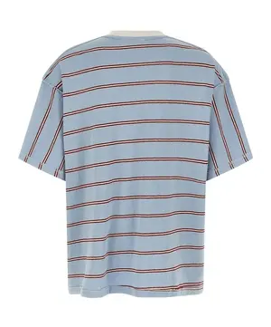 SONG FOR THE MUTE Striped Crew-neck T-shirt