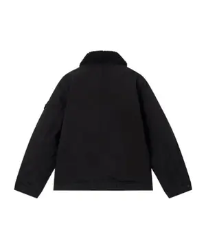 Stone Island Padded Fleece-collar Jacket