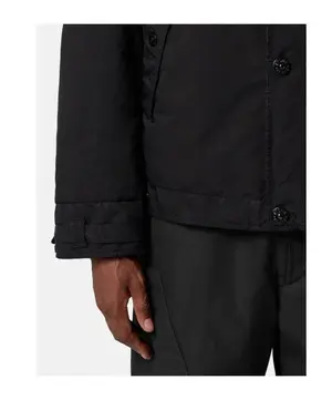 Stone Island Padded Fleece-collar Jacket