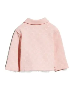 Gucci Baby Printed Cotton Cardigan
