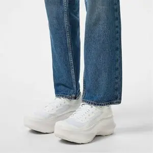 Comme Des Garçons Round Toe Sneakers