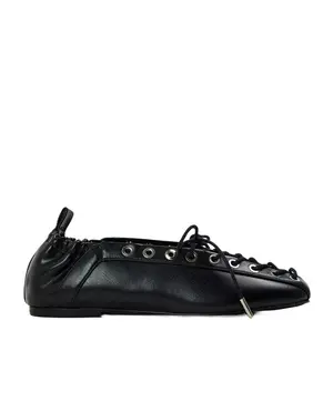 GANNI Ballet Pumps - Black