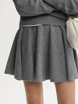 BY MALENE BIRGER Sherry Knitted Mini Skirt