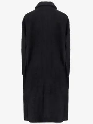BY MALENE BIRGER Textured Long Button Coat