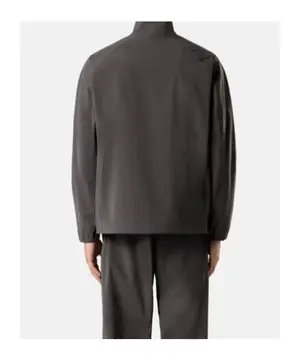 Stone Island Loose-fit Zip-up Overshirt With Drawcord Hem