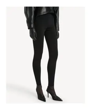 Balmain High-waisted Milano Jersey Trousers