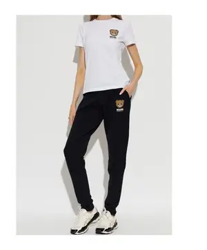 Moschino Bear-printed Short Sleeved T-shirt