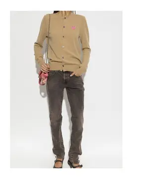 Play Comme Des Garcon Long-sleeve Cardigan