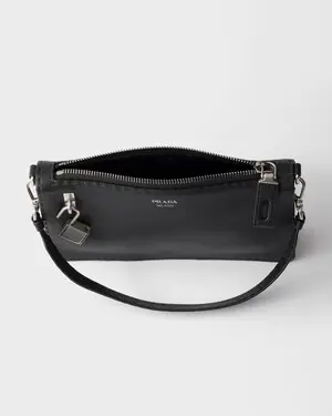 Prada Nappa Leather Pouch - Black