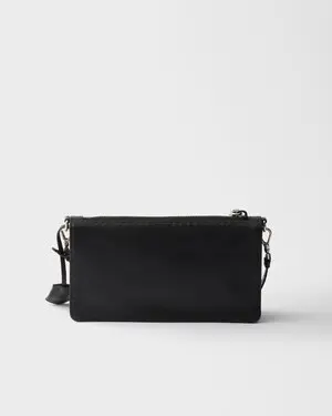 Prada Nappa Leather Pouch - Black