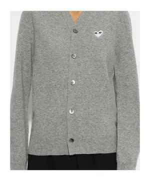 Play Comme Des Garcon Long-sleeve Cardigan