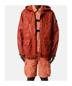 Stone Island Hooded Jacket With Multiple Pockets