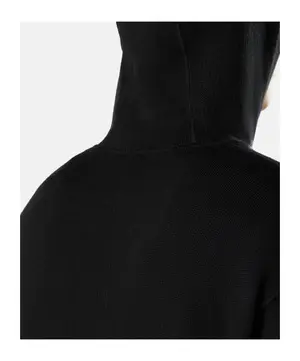 Stone Island Regular-fit Hooded Zip-up Jumper With Ribbed Trims