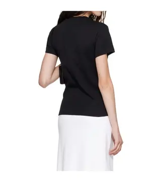 FLORE FLORE Monica T-shirt - Black