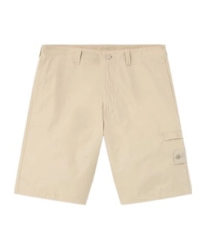 Stone Island Windproof And Breathable Loose-wide-leg-fit Bermuda Shorts - Light Brown