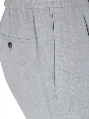 Incotex Drawstring Pleated Trousers - Gray