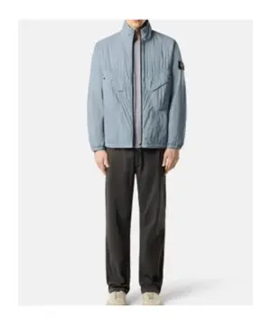 Stone Island Padded Stand Collar Jacket With Anti-drop