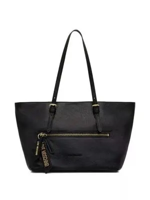 Moschino Logo-plaque Tote Bag