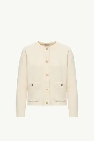 Moncler Wool & Cashmere Blend Cardigan